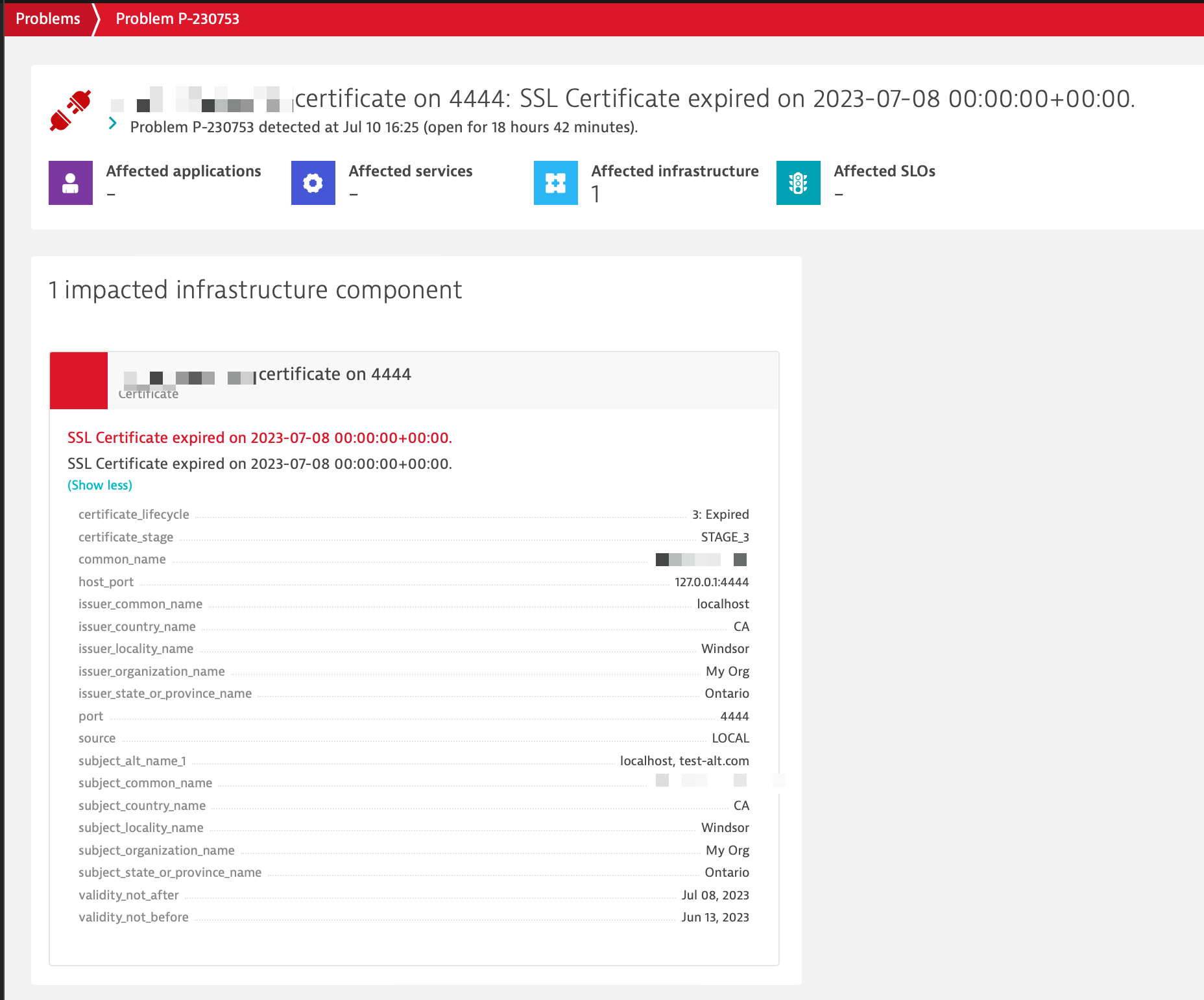 SSL Certificate Monitor | Dynatrace Hub
