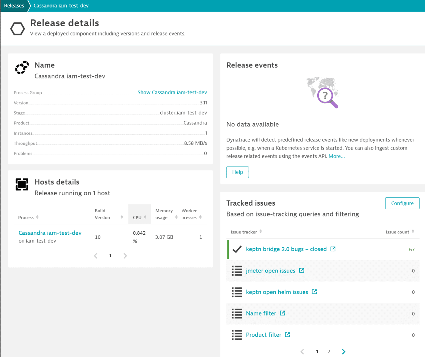Issue-tracking integration — Dynatrace Docs