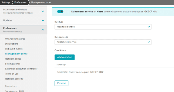Monitor Kubernetesopenshift Services — Dynatrace Docs