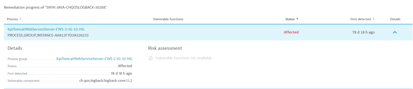 Remediation tracking — Dynatrace Docs
