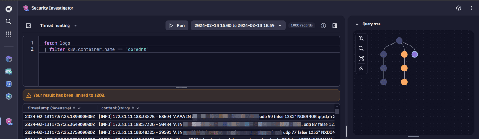 Threat hunting and forensics — Dynatrace Docs