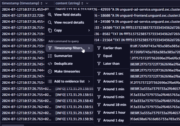 Filter logs — Dynatrace Docs