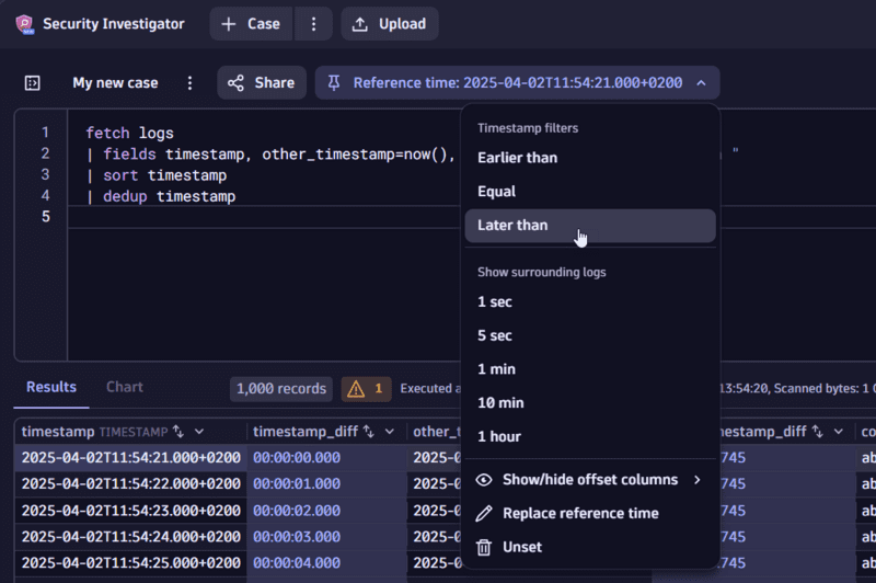 Filter logs — Dynatrace Docs