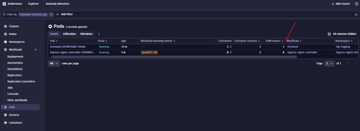 Troubleshoot Common Health Problems Of Kubernetes Workloads — Dynatrace Docs