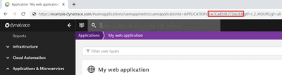 Define applications for Real User Monitoring — Dynatrace Docs