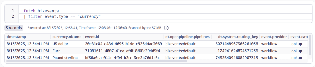 Business event capture — Dynatrace Docs