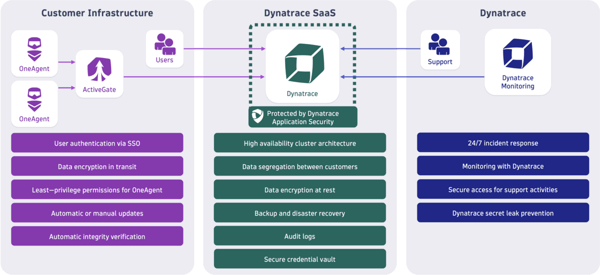 Data security controls — Dynatrace Docs