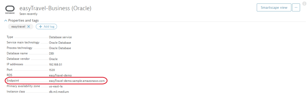 Service types — Dynatrace Docs