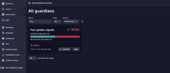 Automate release validation — Dynatrace Docs
