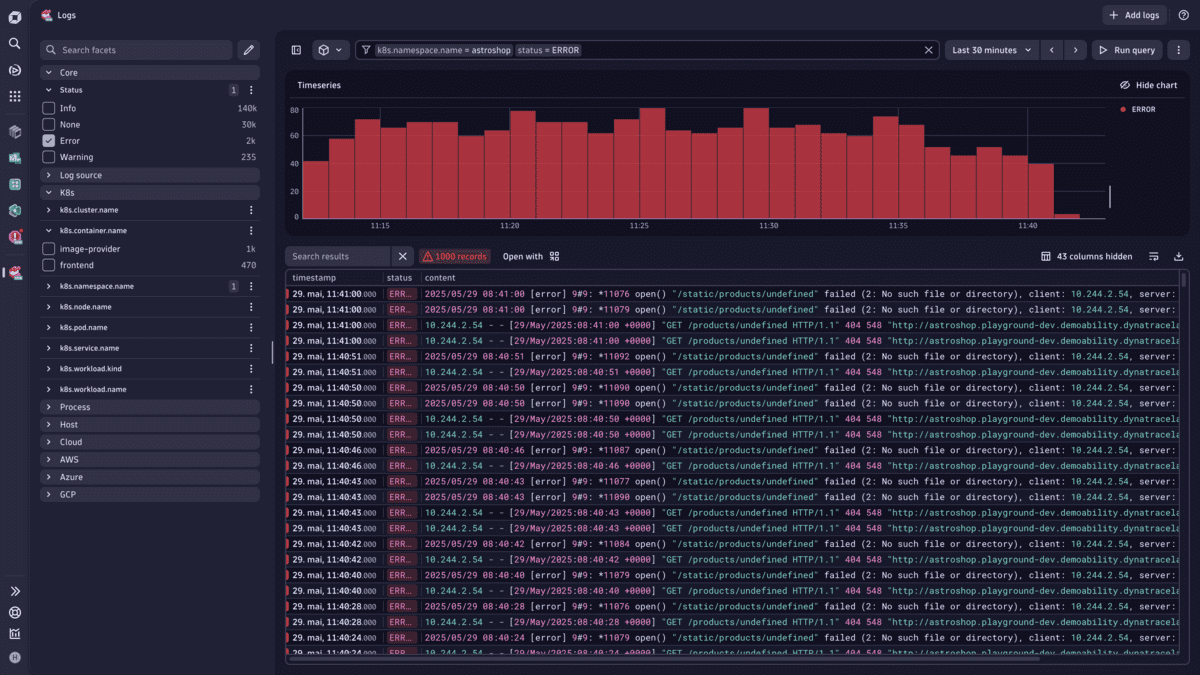 What's new in Dynatrace SaaS version 1.318 — Dynatrace Docs