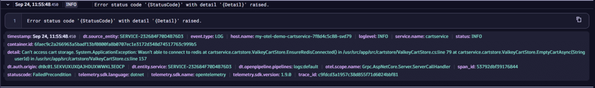 Detect problems with Logs — Dynatrace Docs