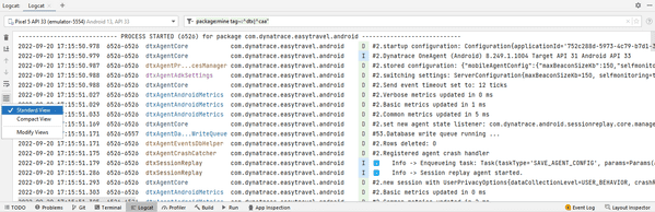 Enable debug logging for Dynatrace Android Gradle plugin or OneAgent SDK — Dynatrace Docs