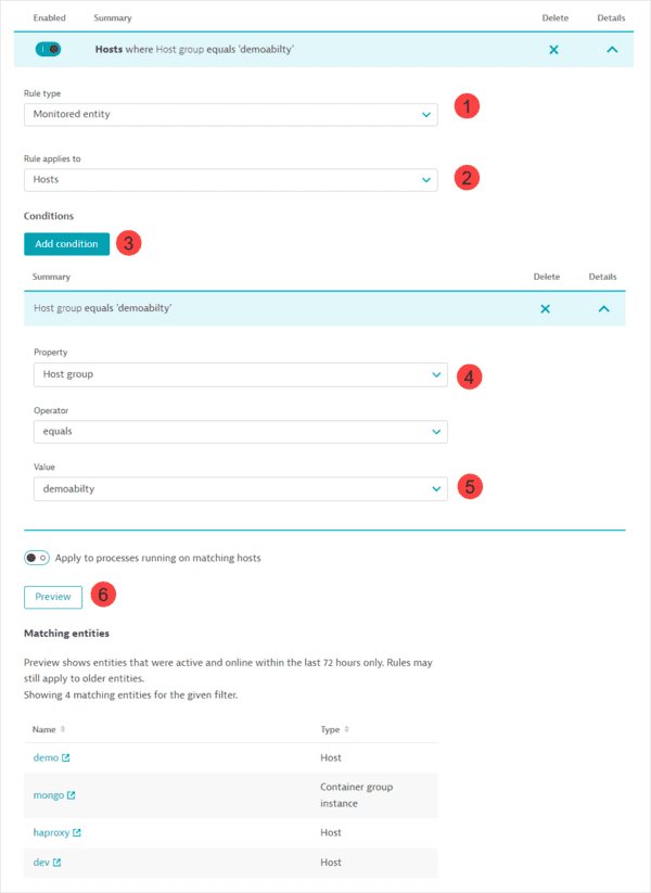 Management-zone rules — Dynatrace Docs