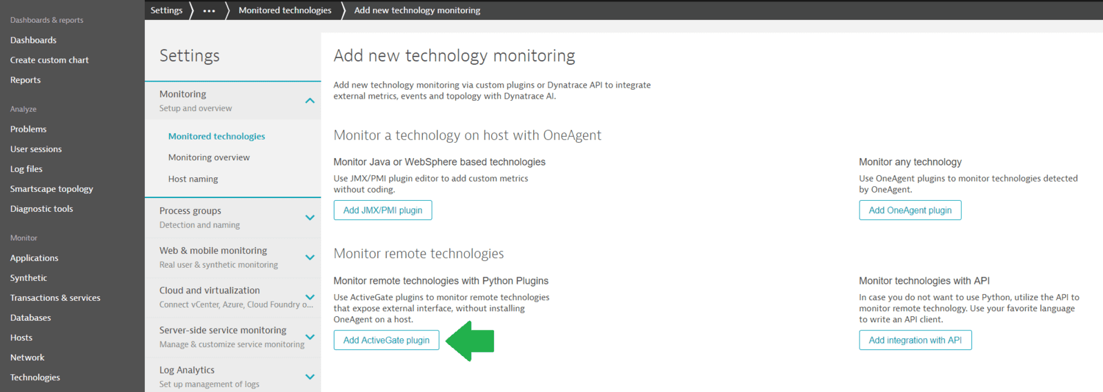 Deploy an extension — Dynatrace Docs