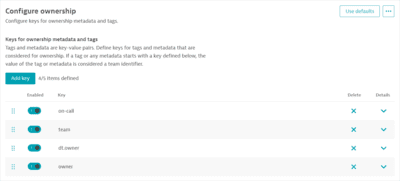Assign ownership teams to monitored entities — Dynatrace Docs