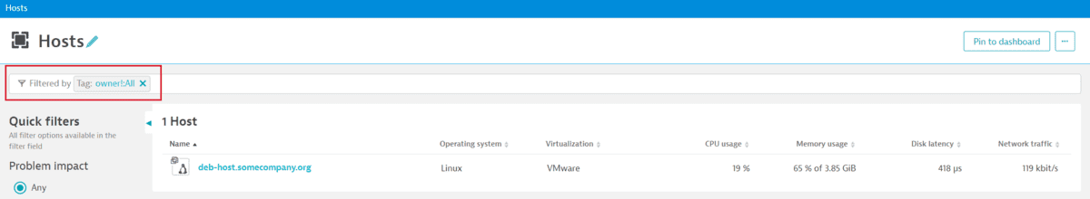 Assign ownership teams to monitored entities — Dynatrace Docs