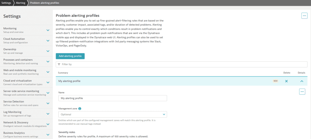 Upgrade Guide Alert Notification — Dynatrace Docs