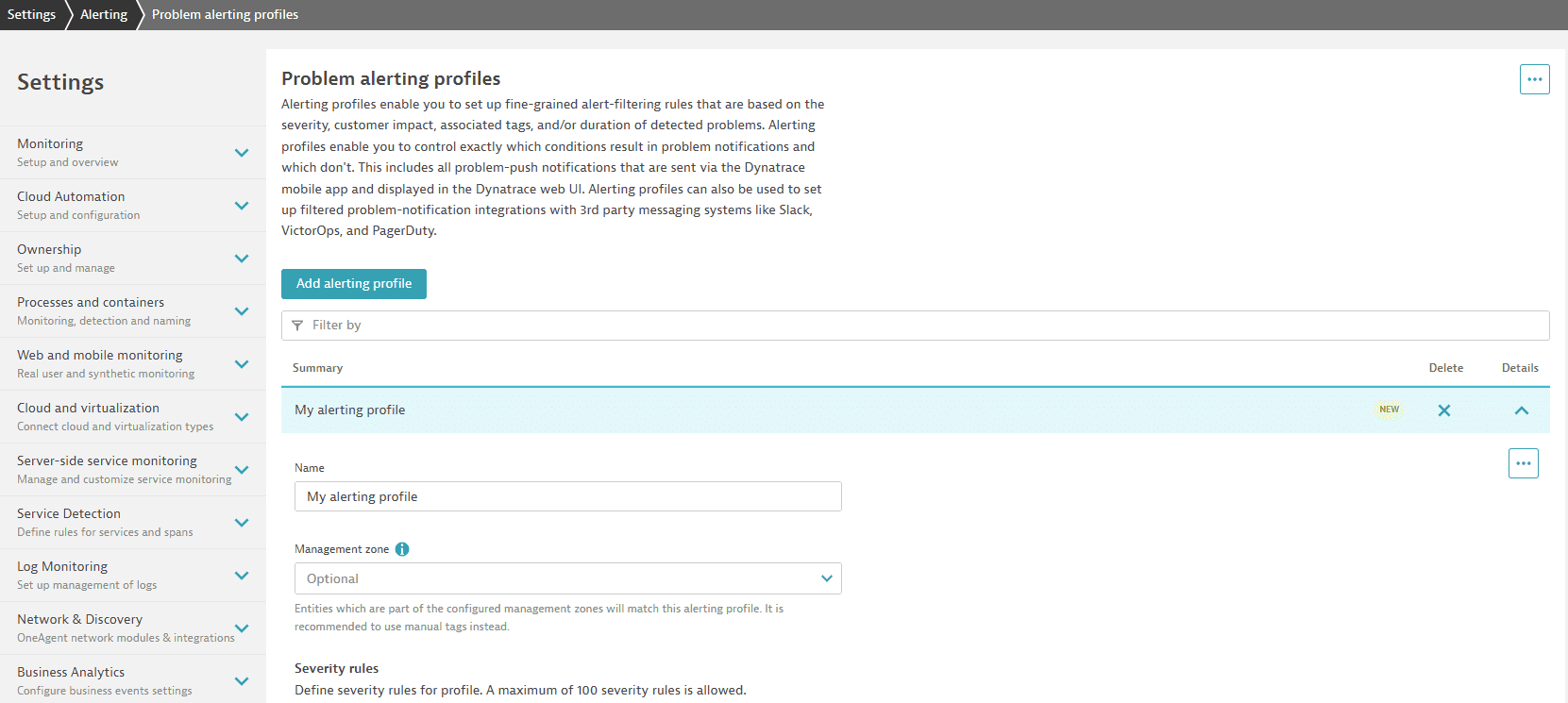 Upgrade guide – Alert Notification — Dynatrace Docs