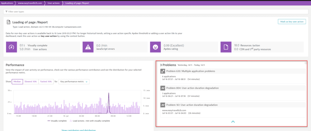 Analyze individual user actions — Dynatrace Docs Analyze individual user actions — Dynatrace Docs