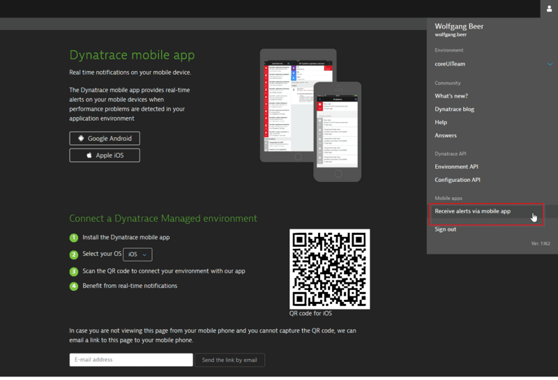 Push Notifications Via The Dynatrace Mobile App Dynatrace Documentation