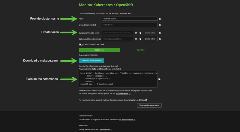 Quickstart — Dynatrace Docs