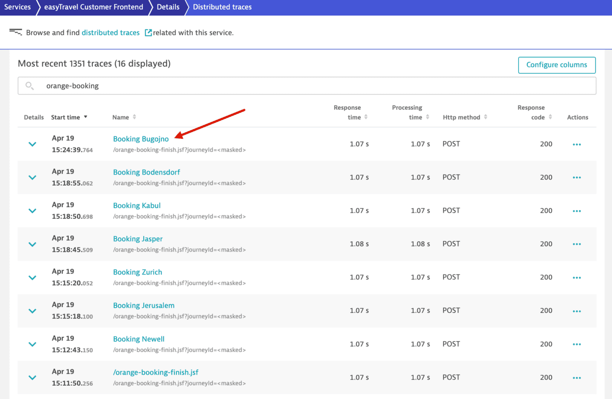 Set Up Request Naming — Dynatrace Docs