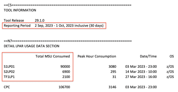 Calculate your consumption of Mainframe Monitoring (DPS) — Dynatrace Docs