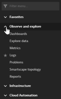 Navigate the Dynatrace platform — Dynatrace Docs