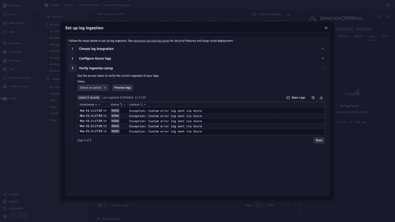 Log onboarding flow in Dynatrace Platform — Dynatrace Docs