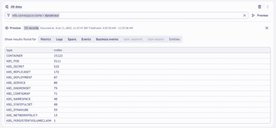 Filter Smartscape nodes with segments — Dynatrace Docs