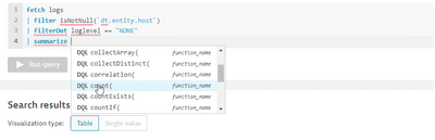 Logs and events viewer — Dynatrace Docs