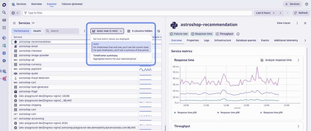 What's new in Dynatrace SaaS version 1.318 — Dynatrace Docs