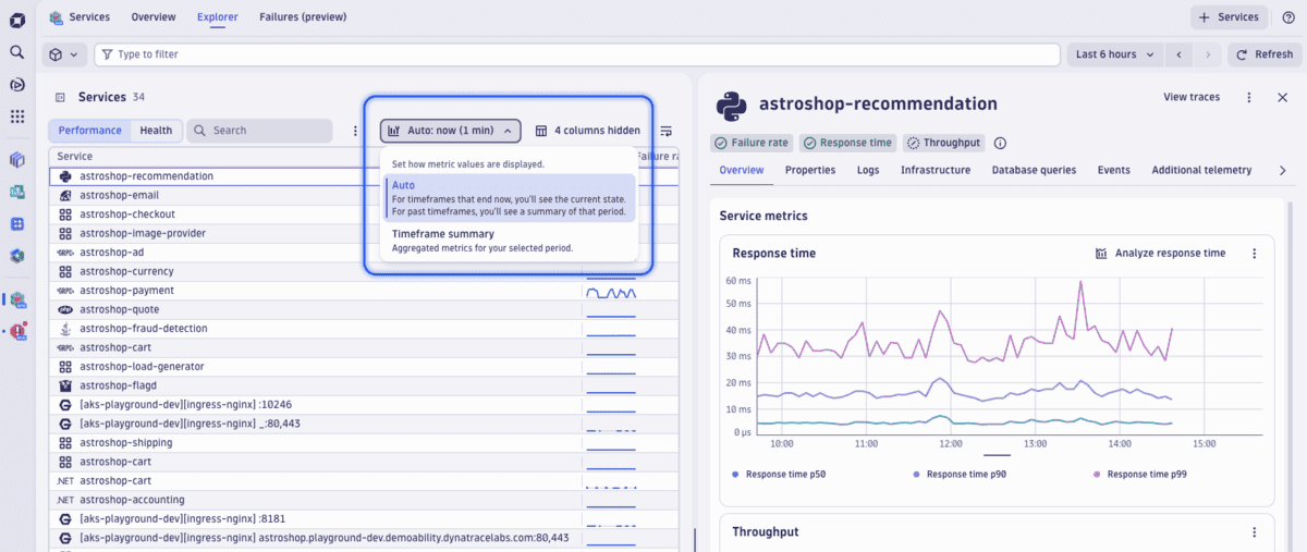 What's new in Dynatrace SaaS version 1.318 — Dynatrace Docs