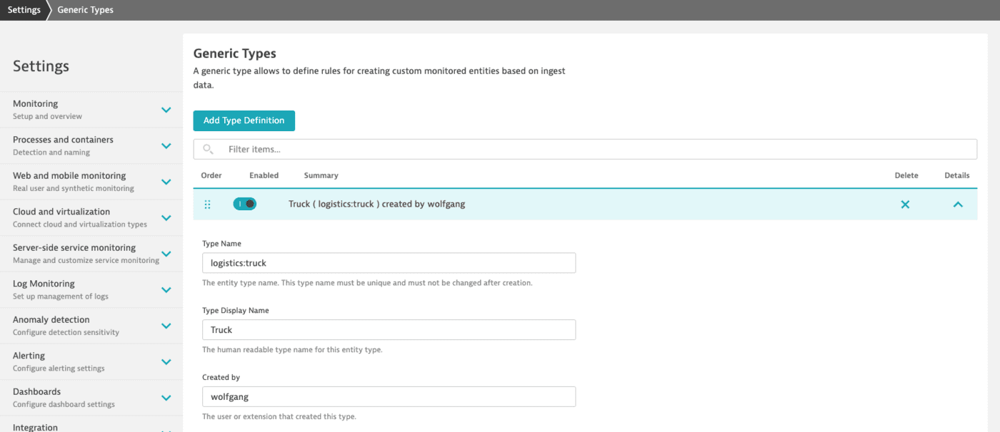 Define custom topology — Dynatrace Docs