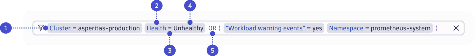 Filter field — Dynatrace Docs