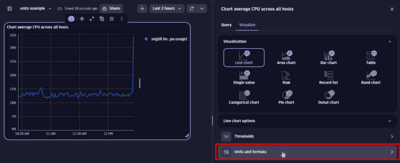 Table visualization — Dynatrace Docs