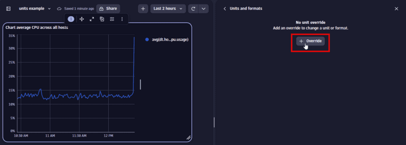 Gauge chart — Dynatrace Docs