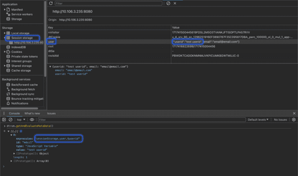 Define user action and user session properties for web applications — Dynatrace Docs