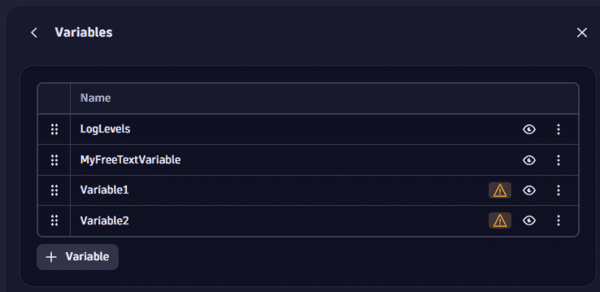 Add a variable to a dashboard — Dynatrace Docs