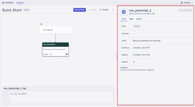 Run and monitor workflows created in Dynatrace Workflows — Dynatrace Docs
