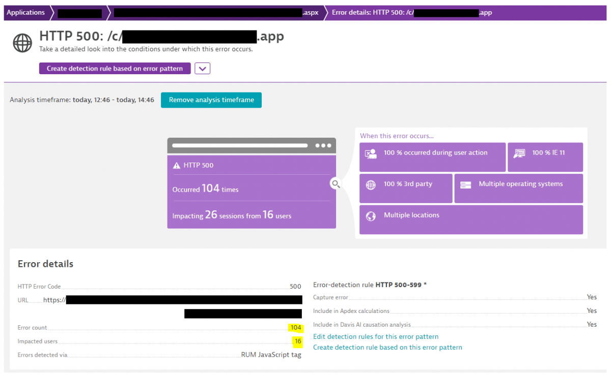 How to detect impacting 3rd party API calls with Dynatrace RUM