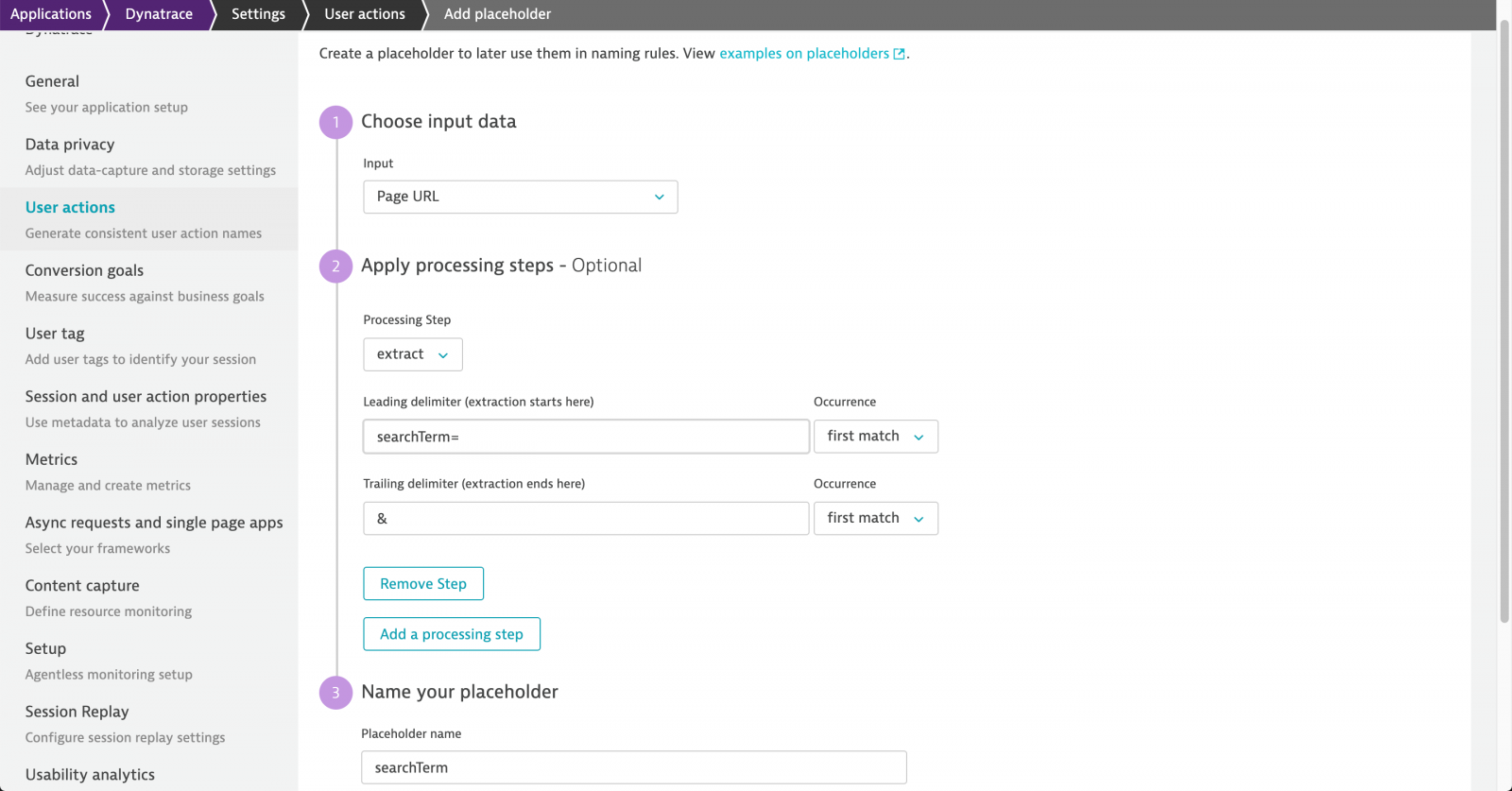 Easily Configure User Action Names With Enhanced User Action Naming Rules