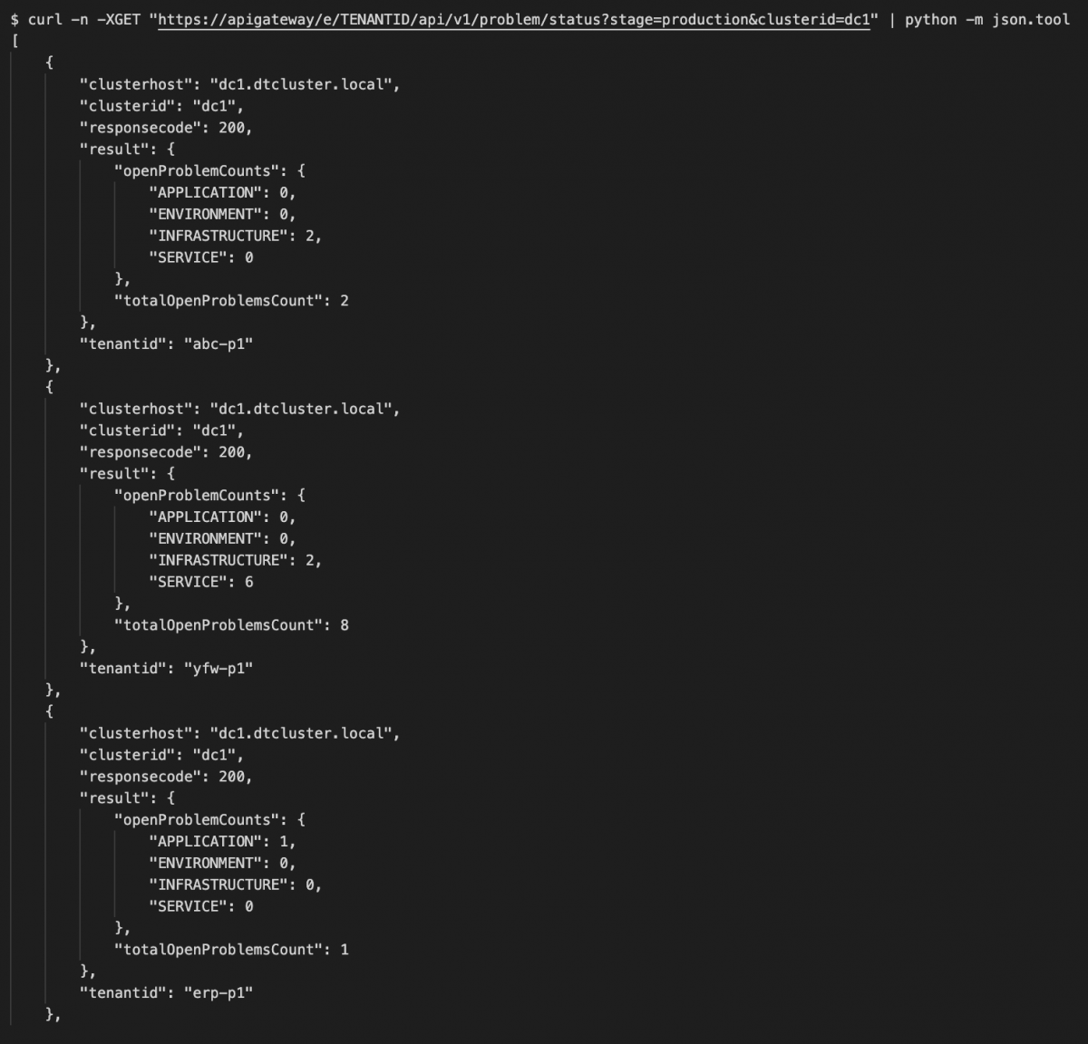 Managing the Dynatrace API across multiple thousand environments
