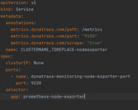How to collect Prometheus metrics in Dynatrace