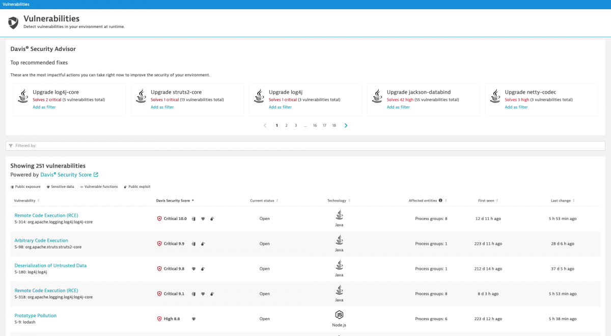 Log4Shell discovery & mitigation require observability