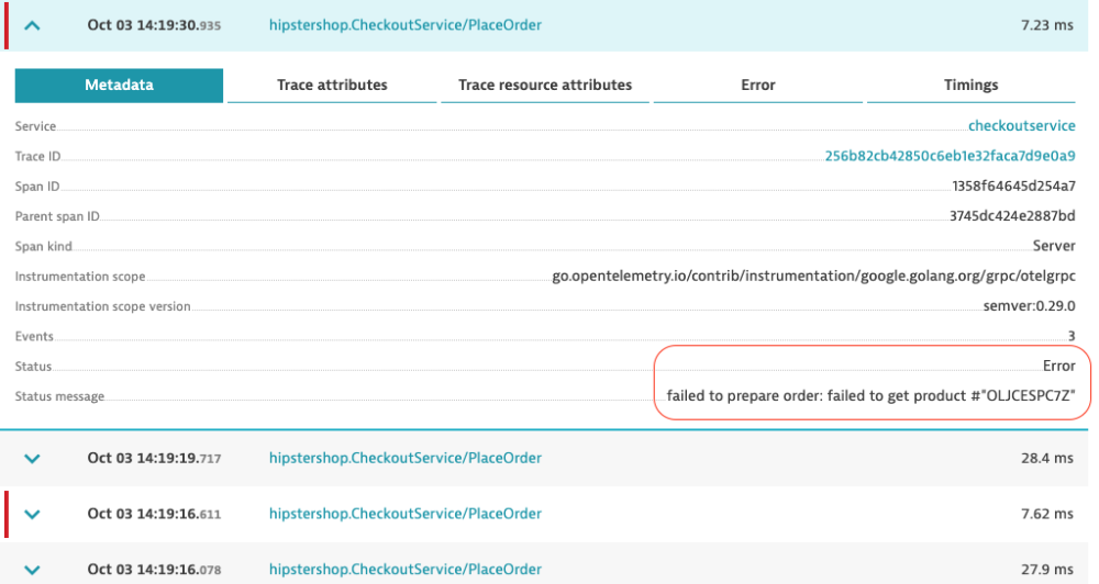 Opentelemetry Demo Application On Dynatrace 