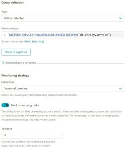 Metric events: Set up anomaly detection based on your business needs