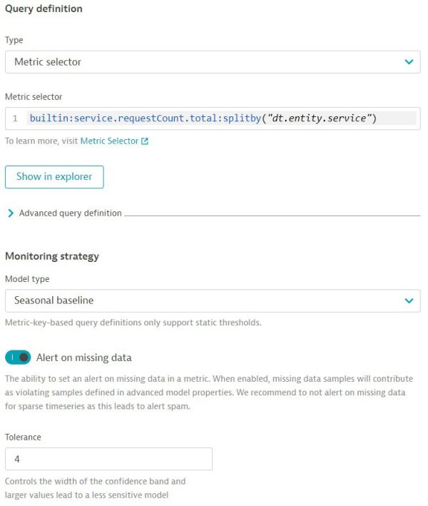 Metric Events Set Up Anomaly Detection Based On Your Business Needs