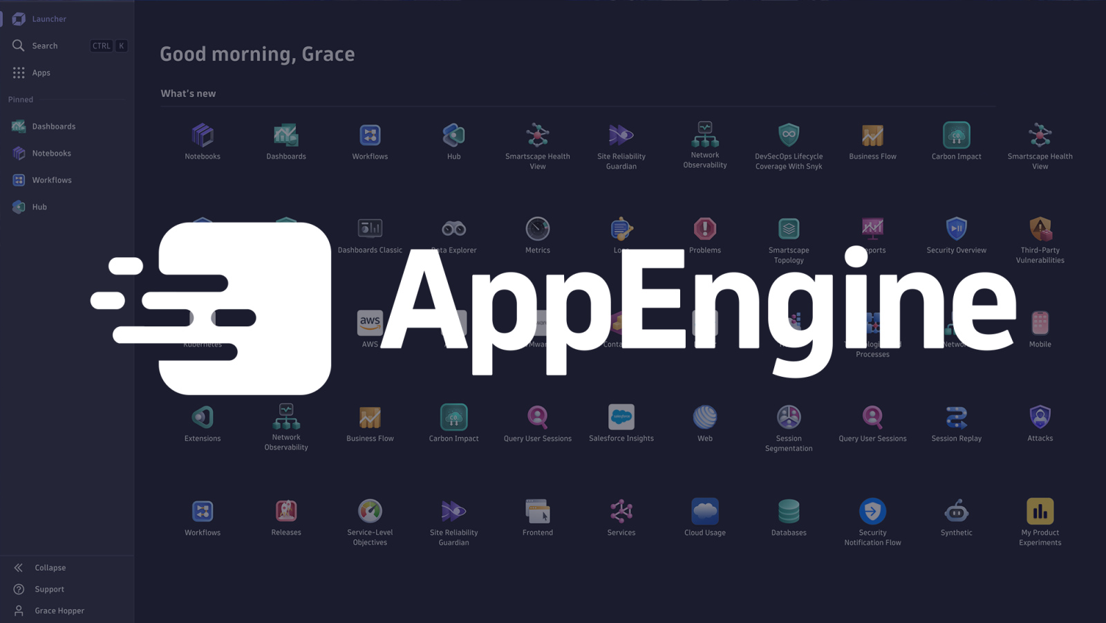 AppEngine: Create custom apps for data insights