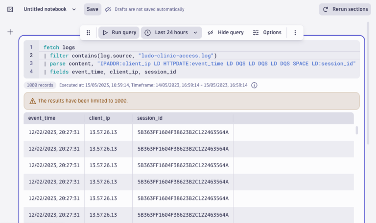 Log forensics with Dynatrace Grail: Finding malicious activity